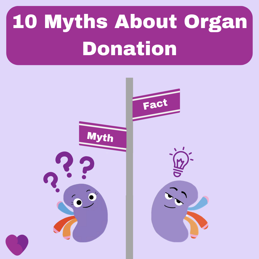 10 Myths About Organ Donation - Renal Support Network