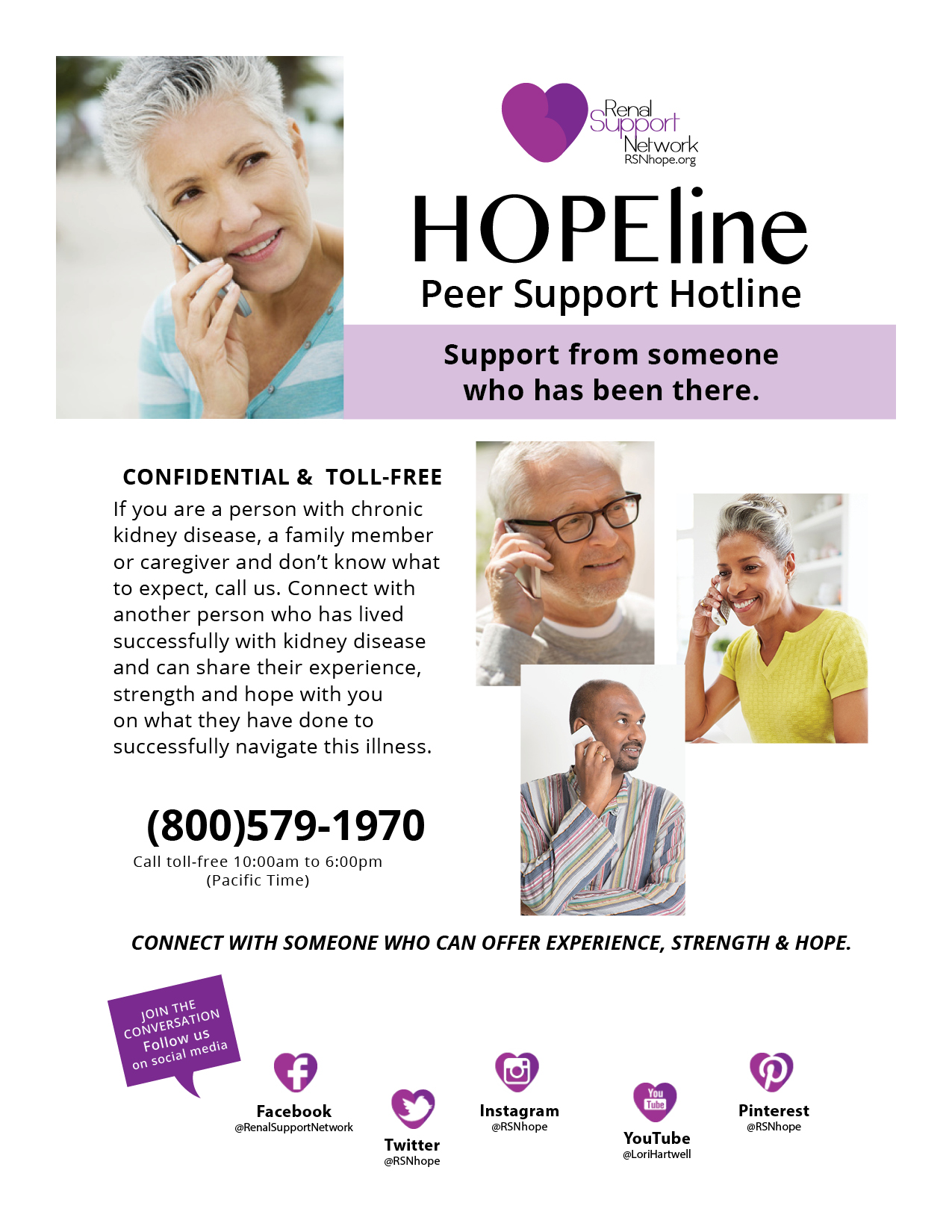 information and help navigating and living successfully with kidney disease