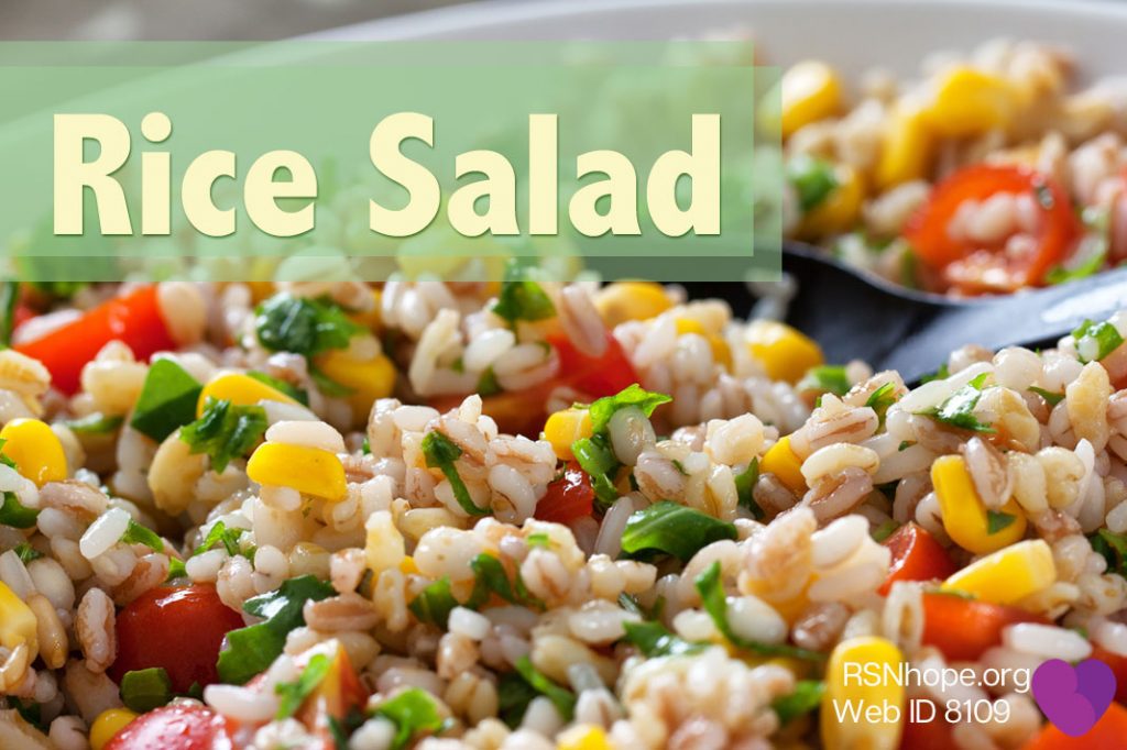 Kidney-Friendly Rice Salad - Renal Support Network