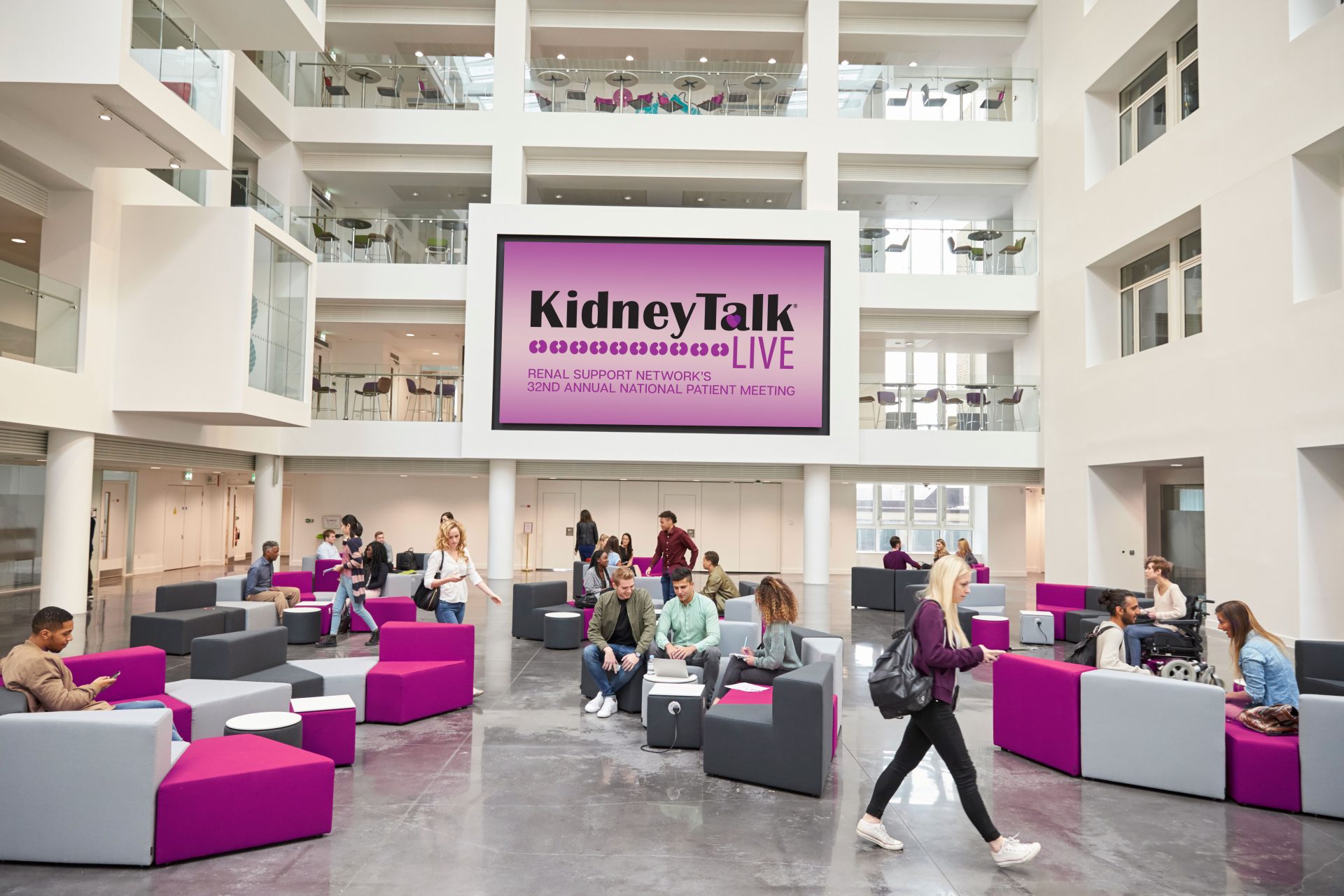 2025 KidneyTalk Live Exhibit Hall - Renal Support Network